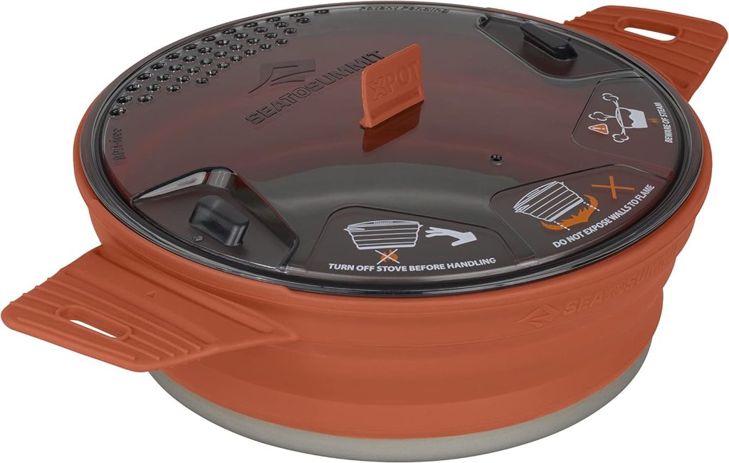 Sea to Summit X-Pot Collapsible Camping Cook Pot Review - Savvy ...